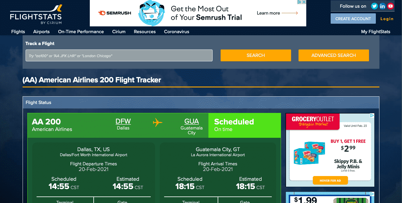 A Comprehensive List Of Flight Tracking Websites (1/2) FoxtrotCharlie